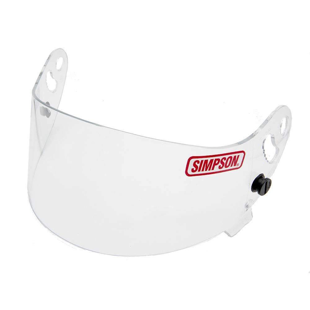 Simpson Devil Ray Clear Helmet Shield for Desert Devil Helmet ...